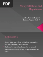 Throwball Rules | PDF | Games Of Physical Skill | Athletic Sports