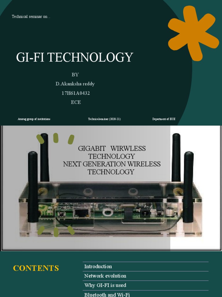 Gifi | PDF | Wireless | Wi Fi
