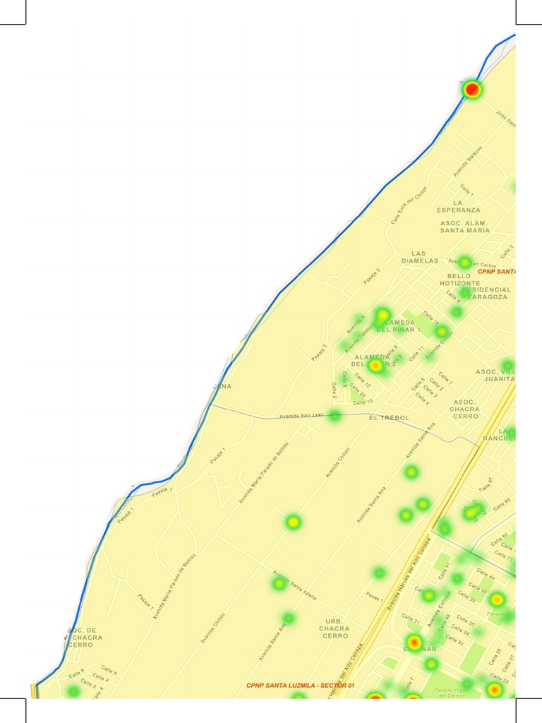 Mapa de Calor de Comas | PDF