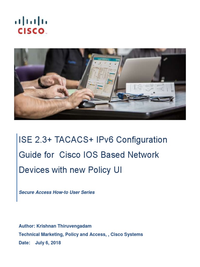 Device Administration W TACACS IPv6 With NewPolicyUIv3 | PDF | Command Line Interface | I Pv6