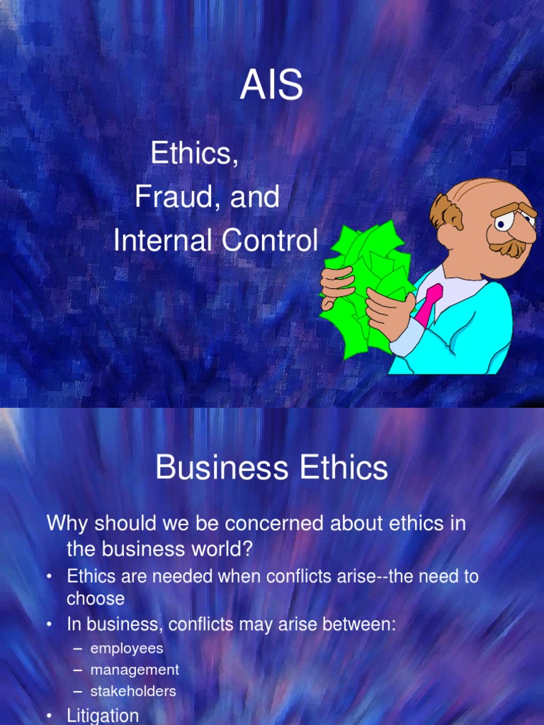 Business Ethics and Fraud Control Insights | PDF | Internal Control | Audit
