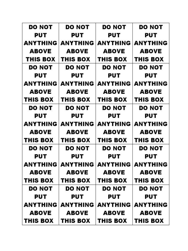 Do Not Put Anything | PDF | Language Arts & Discipline | Foreign ...