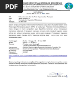 Surat Pengantar Proposal Mubes 2022 | PDF