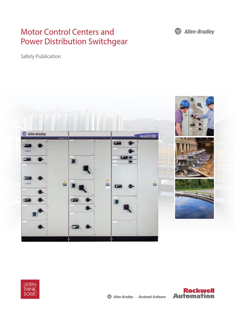 Motor Control Centers and Power Distribution Switchgear: Safety ...