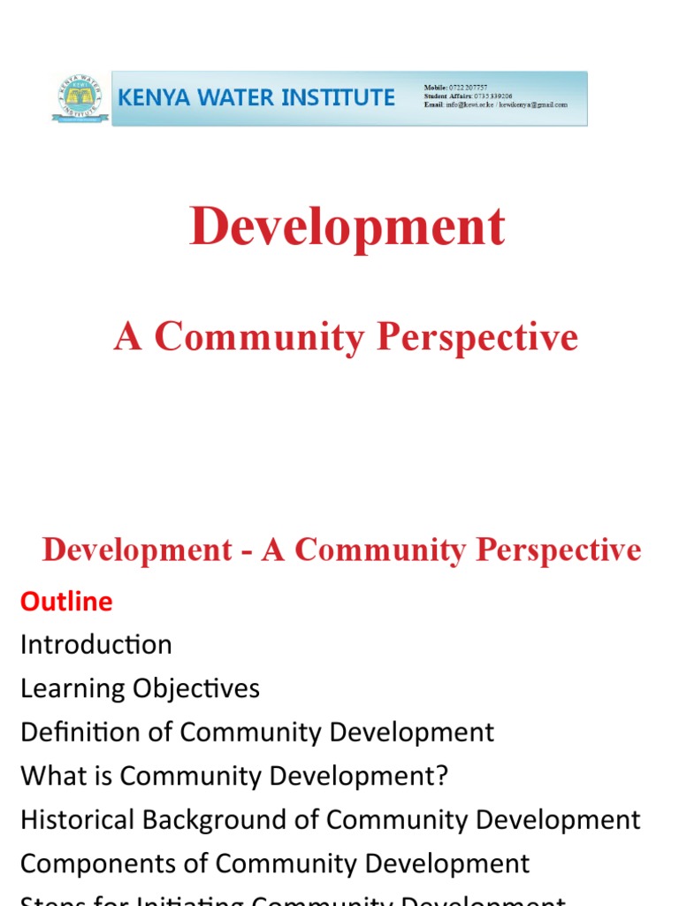 Steps For Initiating Community Development (Autosaved) | PDF ...