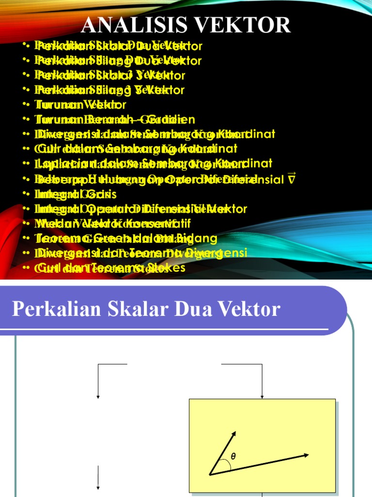 Analisis Vektor | PDF