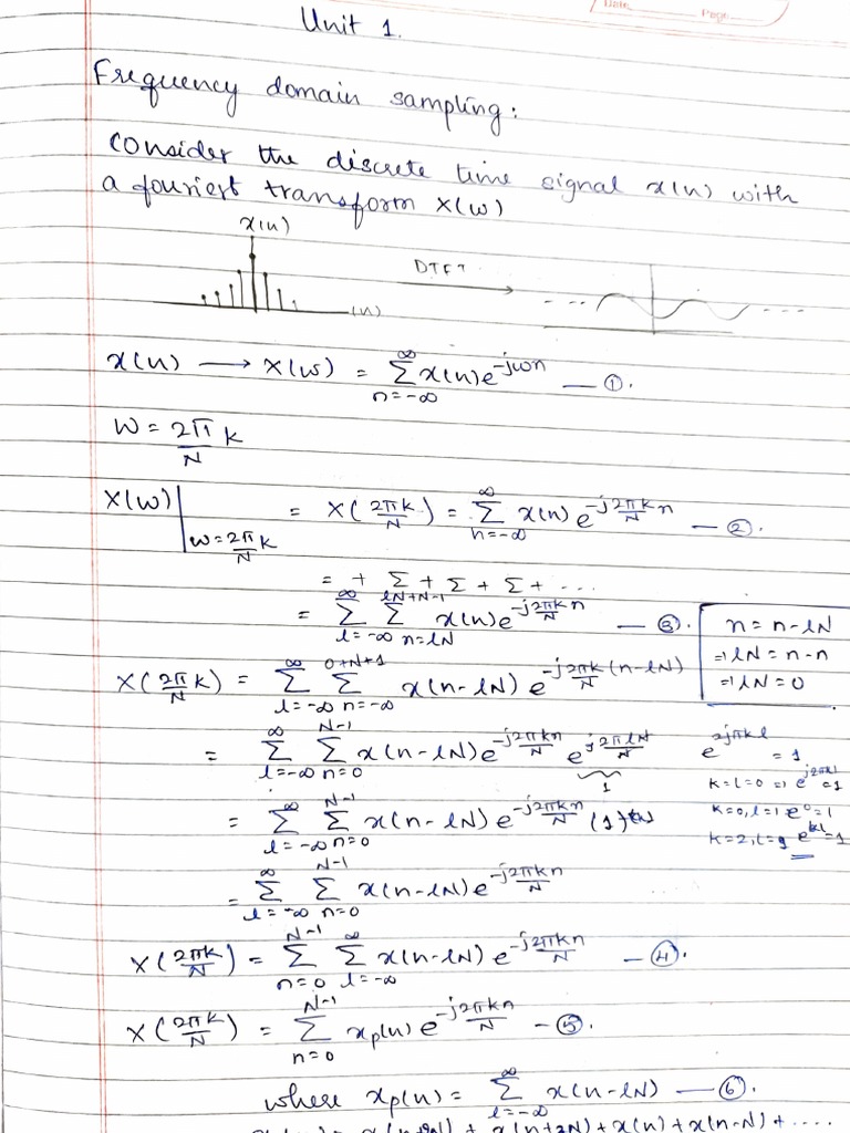 Unit 1, Overlap Save and Overlap Add Method | PDF