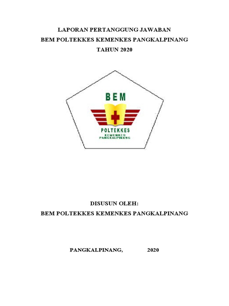 Laporan Pertanggungjawaban BEM 2020 | PDF | Karier & Perkembangan | Bisnis