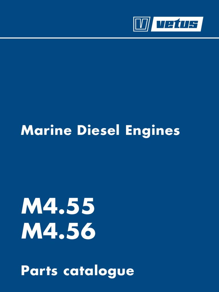 Vetus Parts Catalog M4.55-M4.56 | PDF