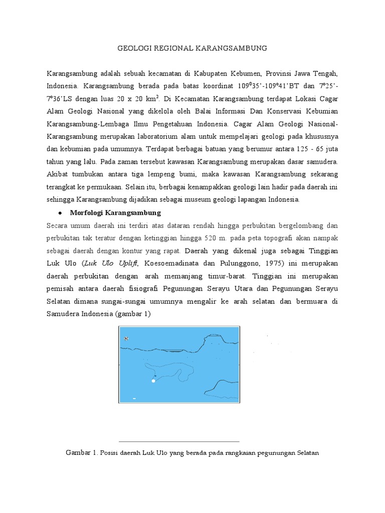 Geologi Regional Karangsambung Fix | PDF