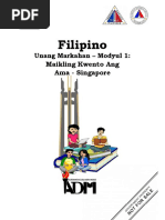 Template SARILING LINANGAN KIT SLK SA FILIPINO Updated | PDF