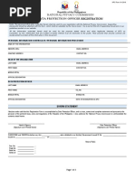 Revised NBI Clearance Application Form V1.7 (Blue) 2 | PDF
