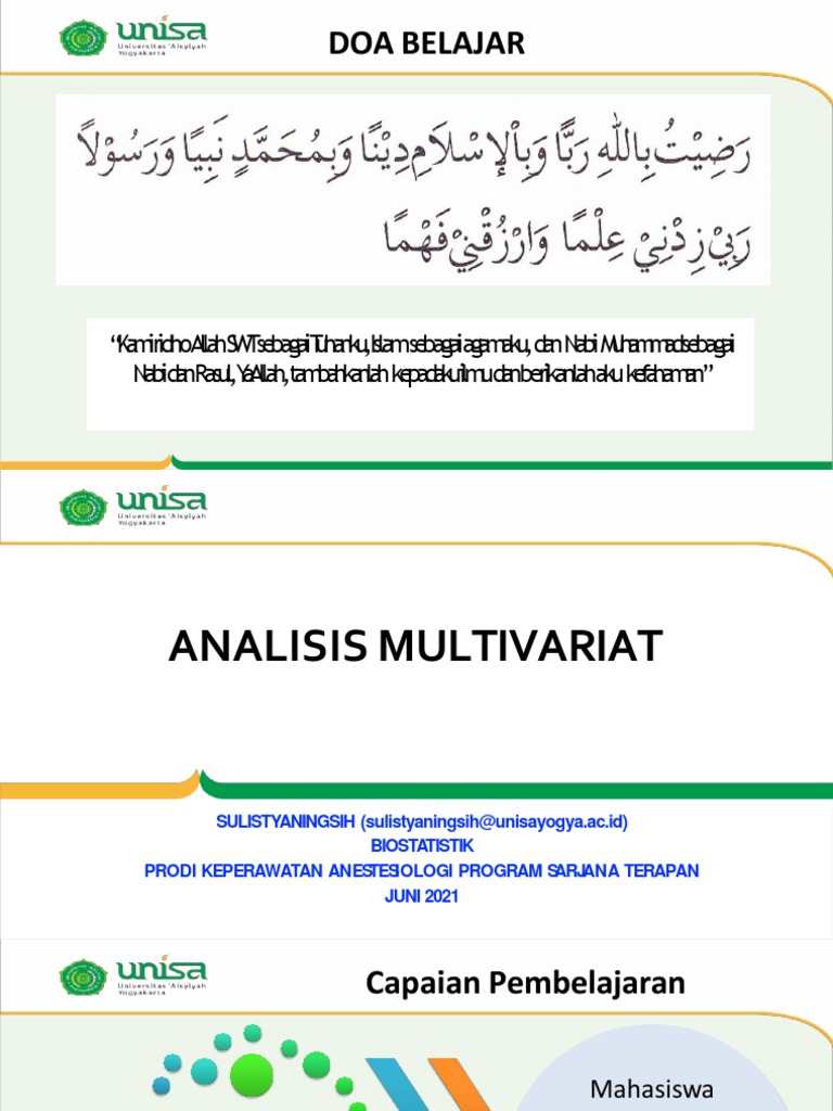 Biostat UAS | PDF | Sains & Matematika
