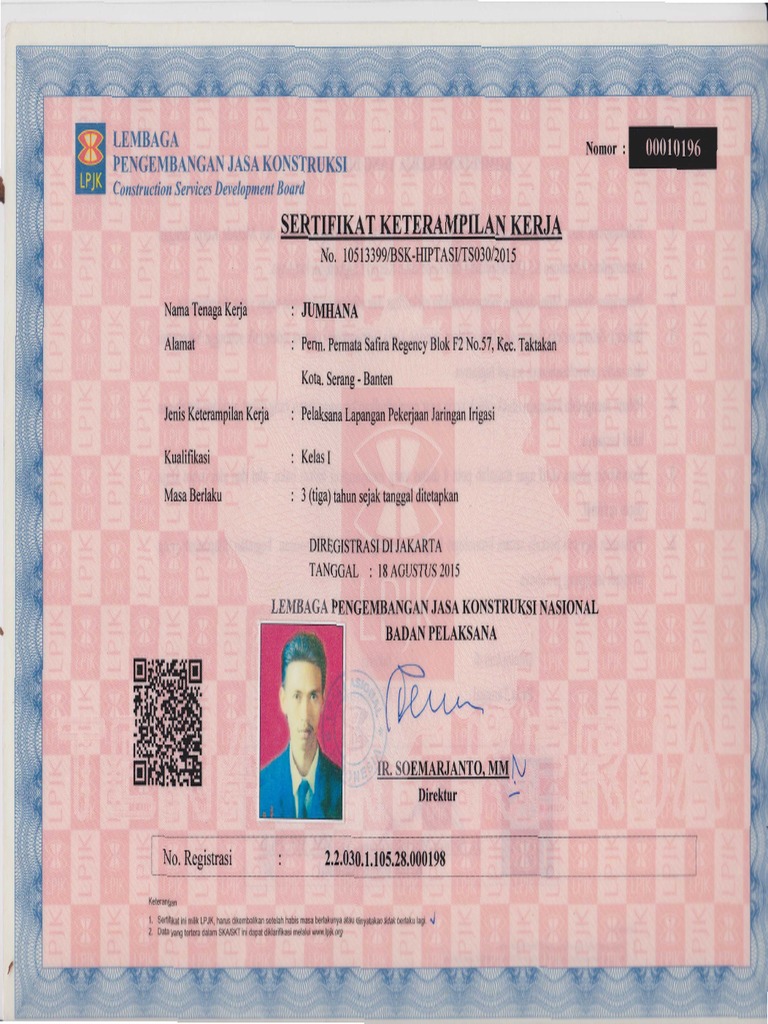 SKT Jumhana Irigasi | PDF