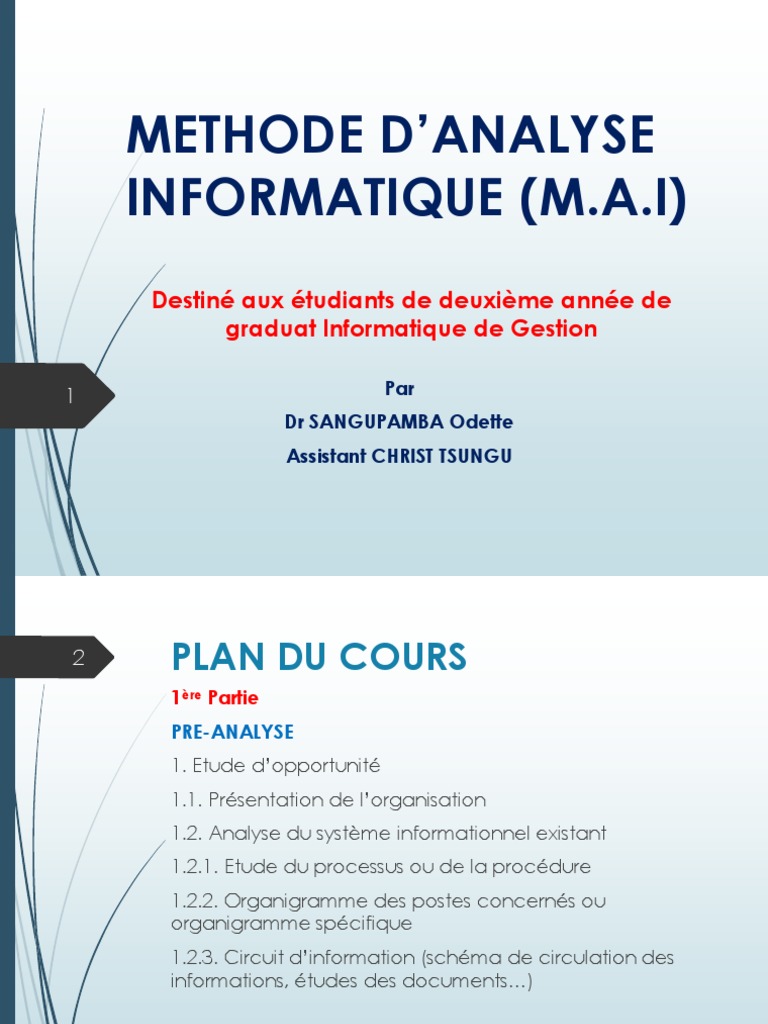 MAI 2 - Copie | PDF | Informatique | Sécurité des systèmes d'information