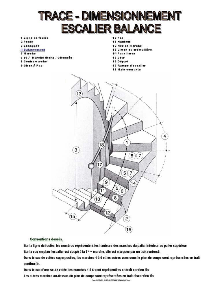 Cours Chapuis Escalier Balance-Fi19874022 | PDF | Escaliers | Échecs