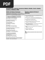 Escala de McLean Traducida | PDF | Psiquiatría | Medicina