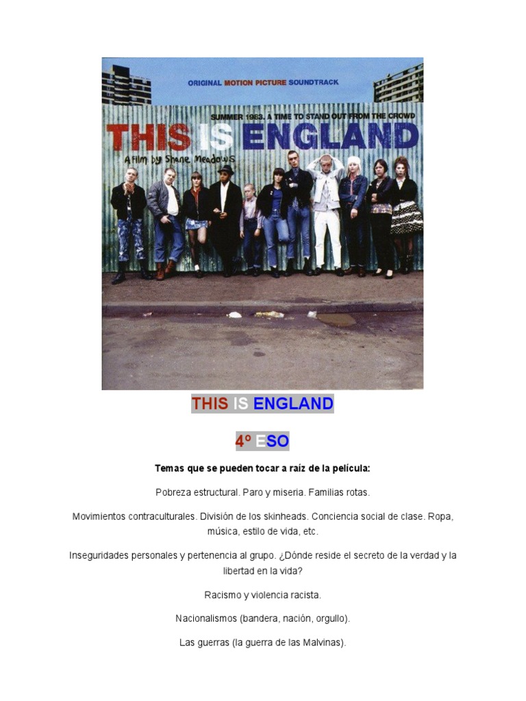 Temas Acerca de This Is England | PDF | Ciencias sociales | Historia