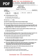 Class 5 Maths Chapter 2 Shapes and Angles Worksheet | PDF | Angle | Circle