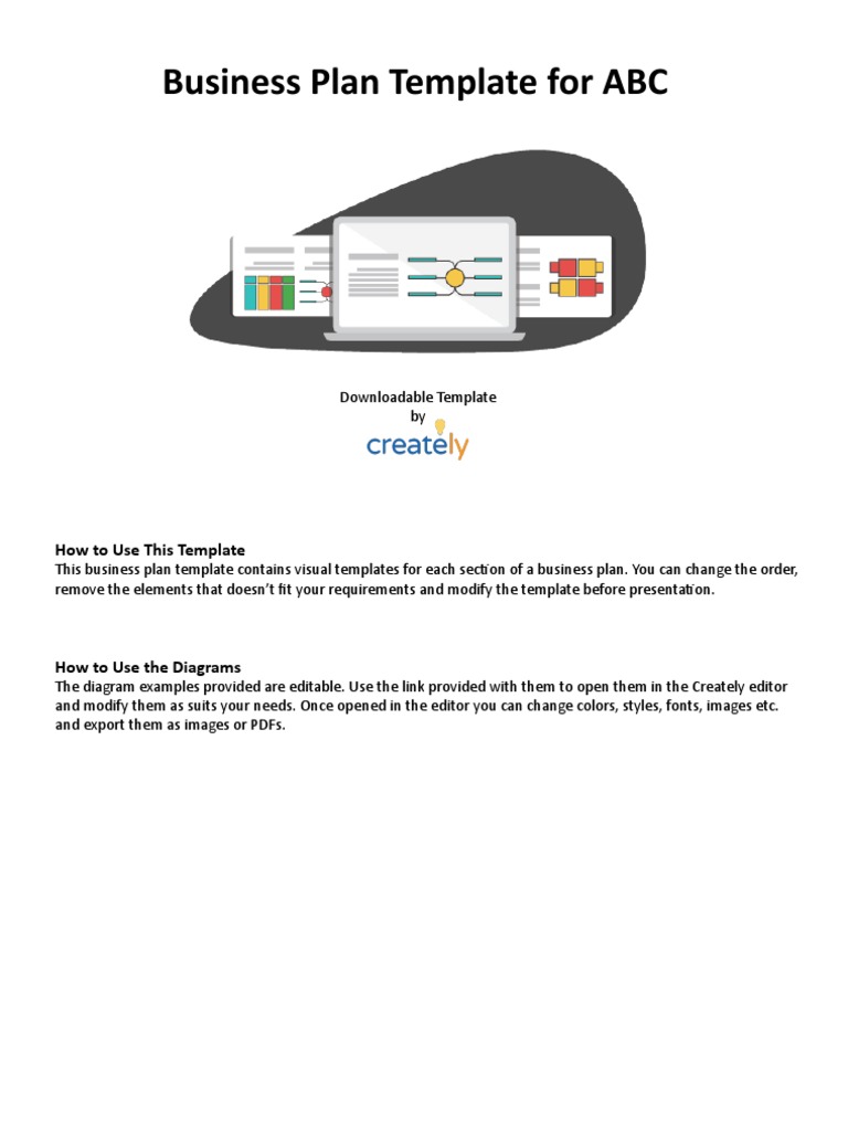 Business Plan Template For ABC | PDF | Swot Analysis | Communication