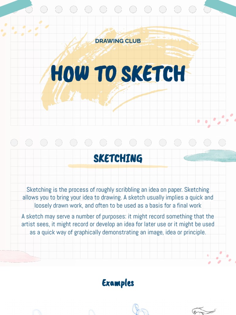 01 - How To Sketch | PDF | Drawing