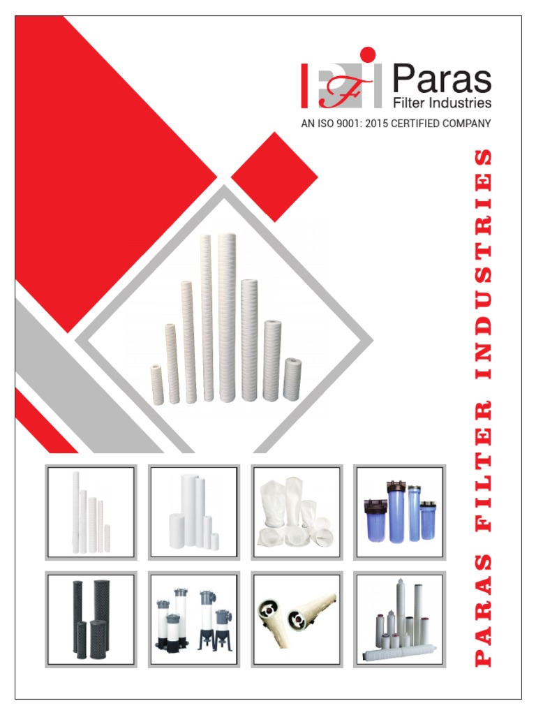 Paras Filter Industries - Catalog | Descargar gratis PDF | Filtration ...