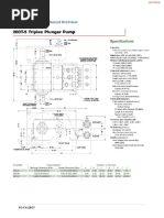 GD Triplex Pump Parts List | PDF | Pump | Valve