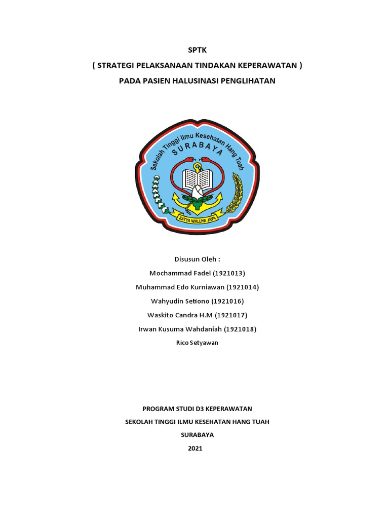 SPTK Halusinasi | PDF