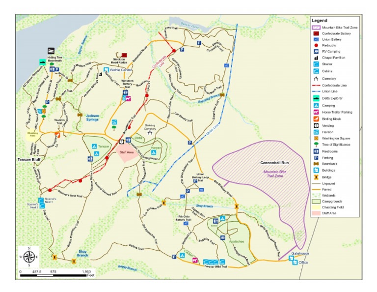 Historic Blakeley State Park Map 2021 | PDF