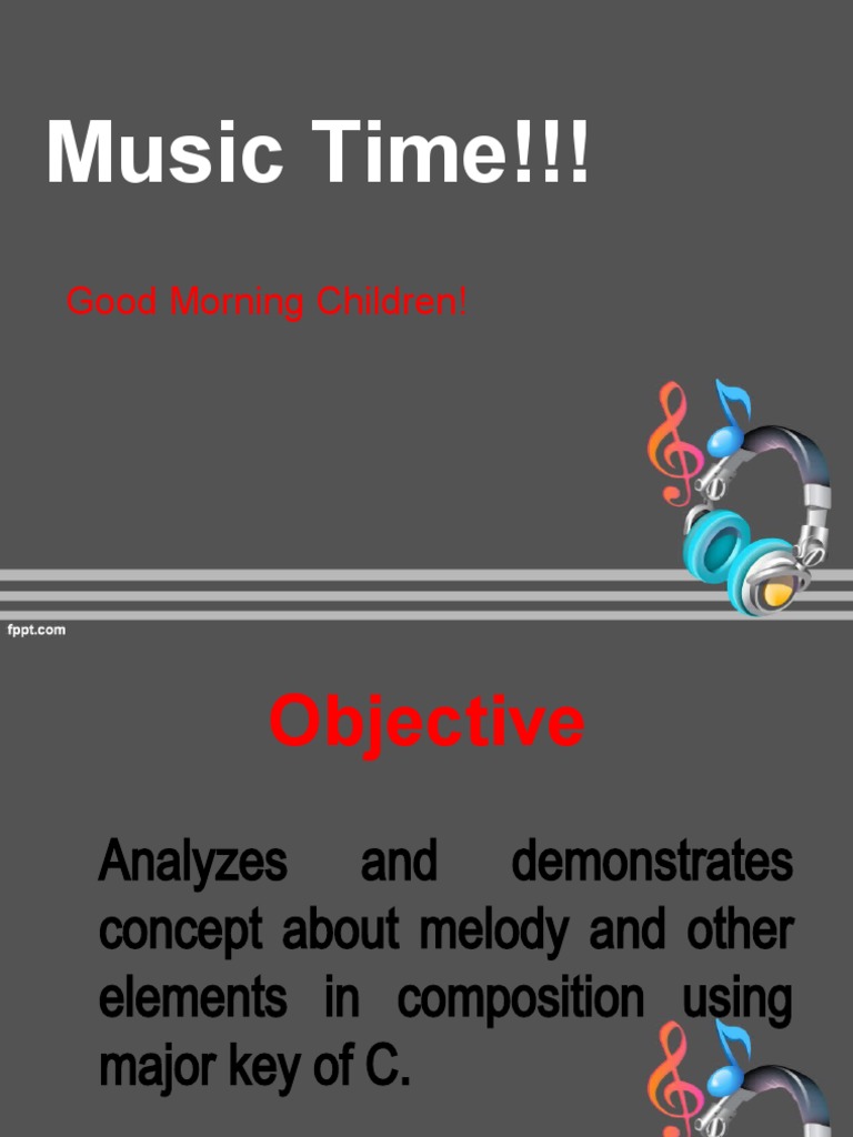C Major Melody Concepts for Kids | PDF