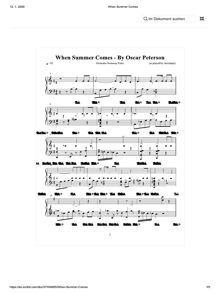When Summer Comes | PDF