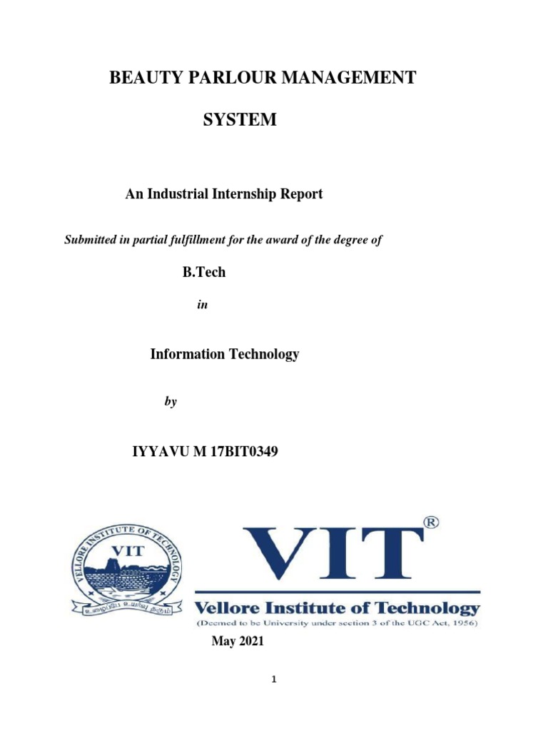 Beauty Parlour Management System | PDF | Html | World Wide Web