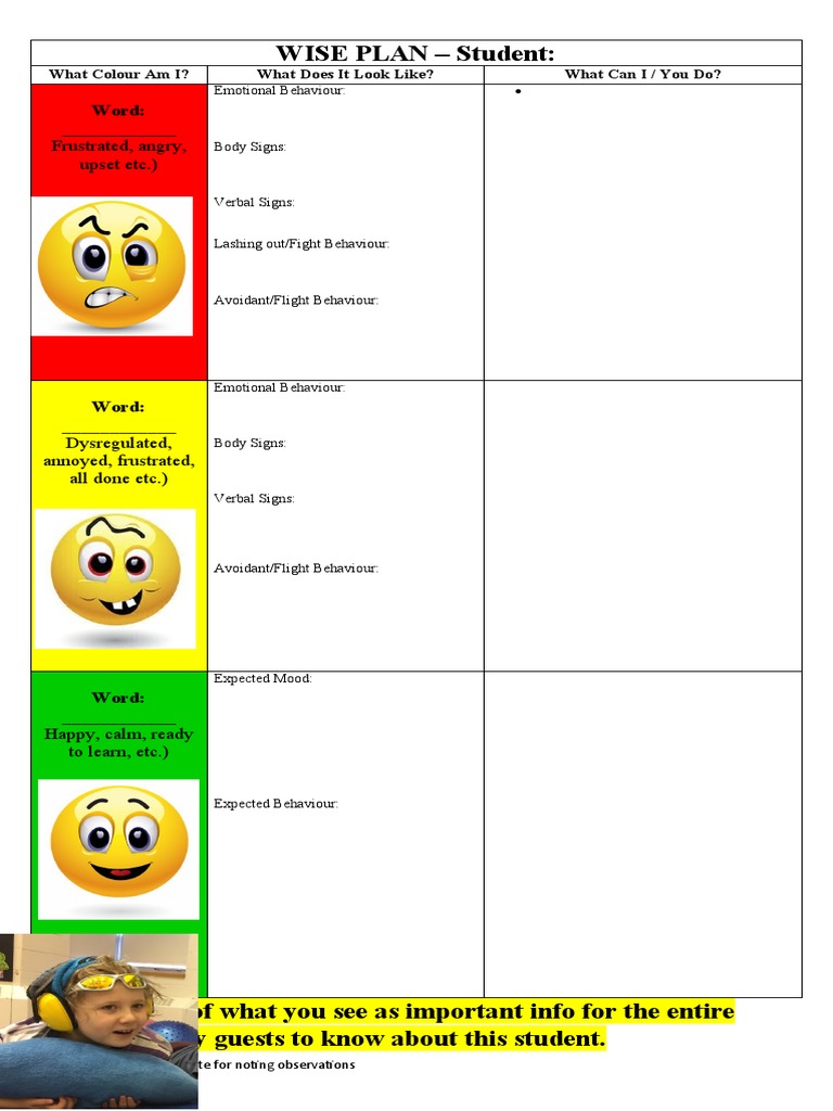 Template For Adult Created Wise Plan | PDF | Pedagogy ...