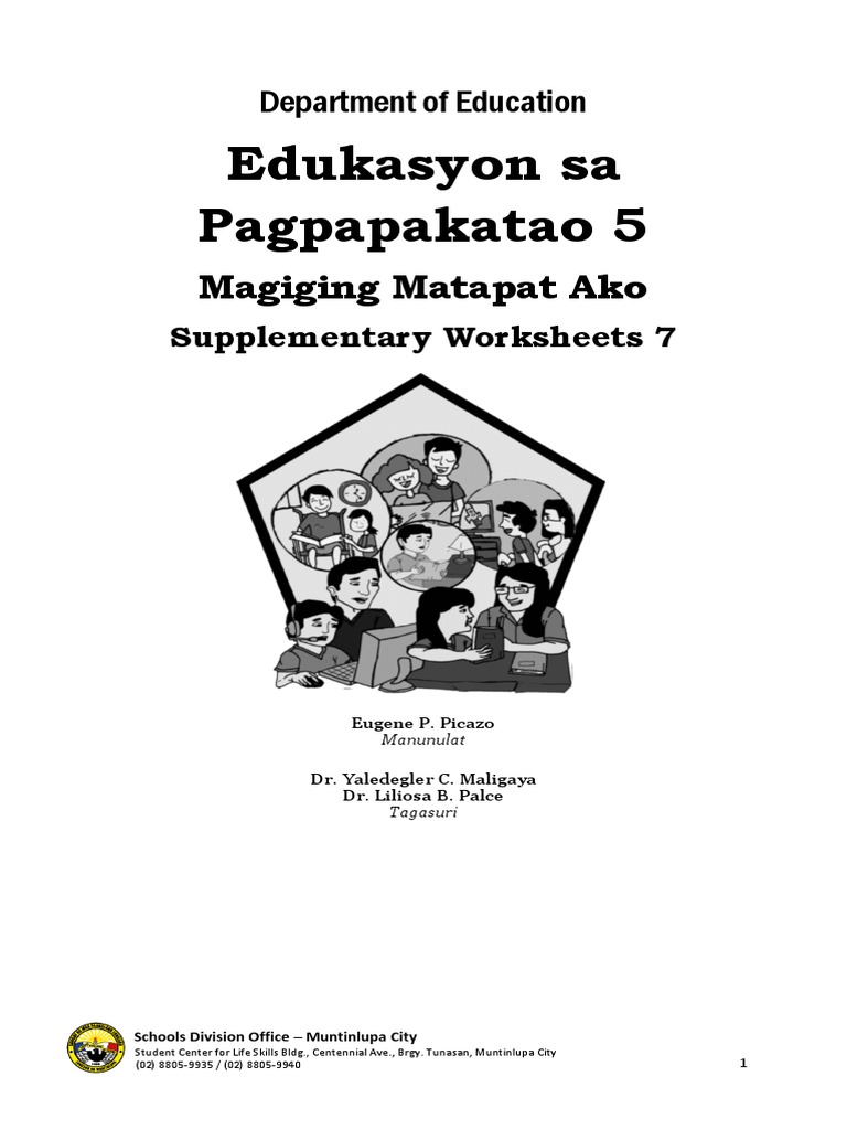 EsP 5 Week 7 | PDF