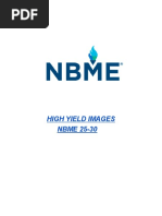 High Yield NBME Images Annotated | PDF | Diseases And Disorders | Medical Specialties