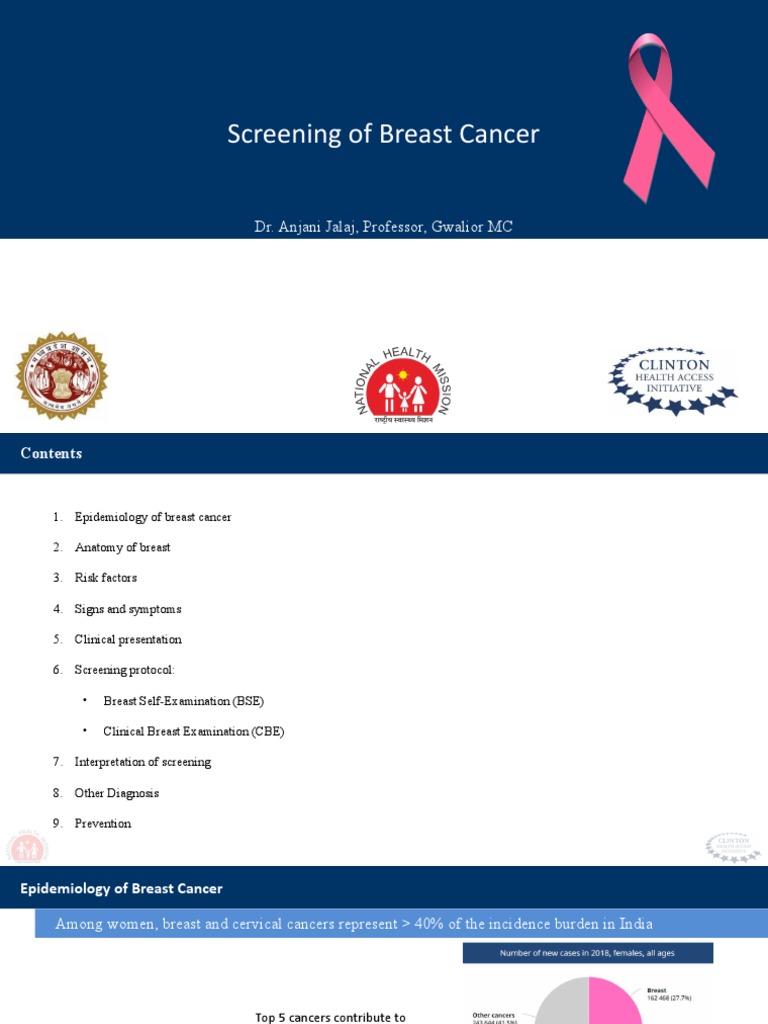 Breast Cancer Screening Protocols | PDF | Breast Cancer | Nipple