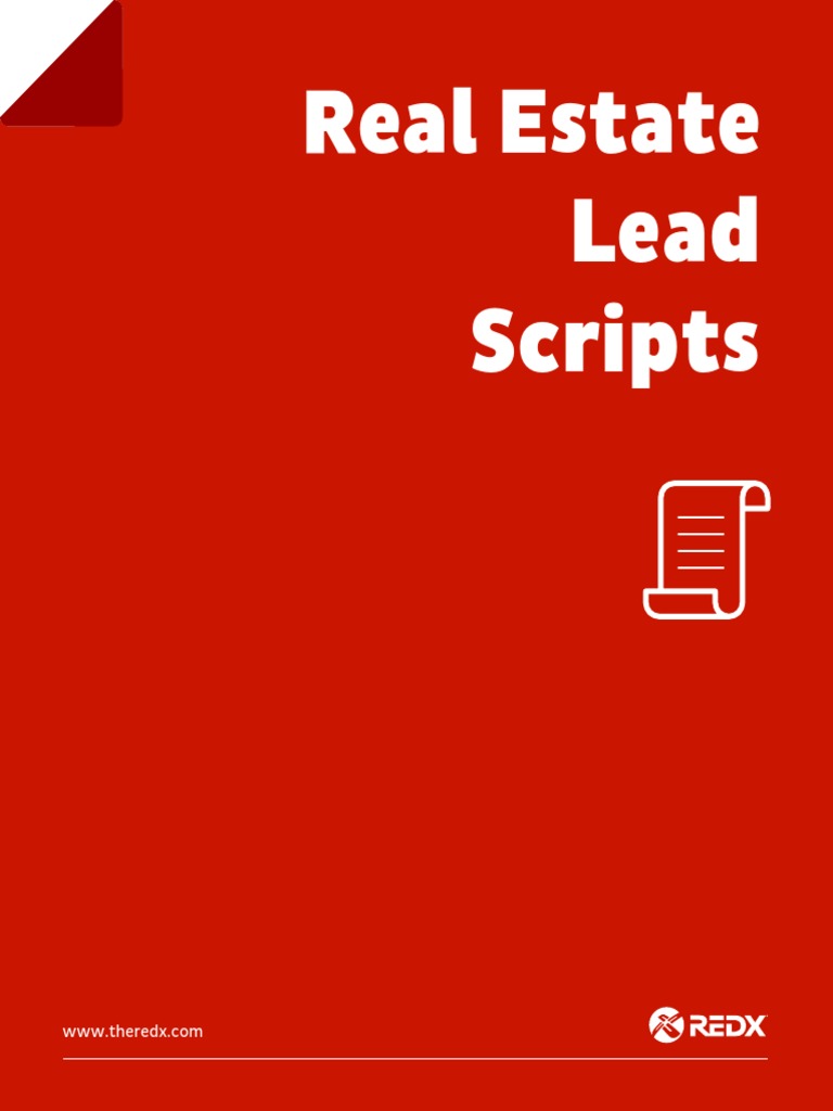 Real Estate Lead Scripts Ebook | PDF | Real Estate Broker | Renting
