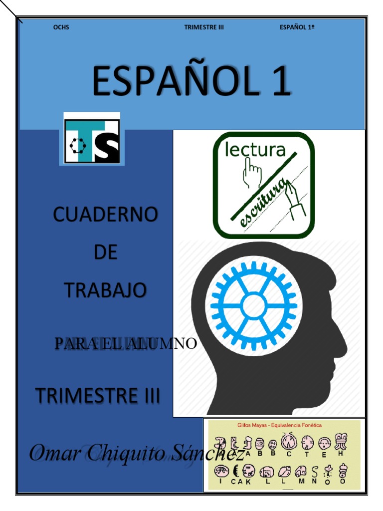 1o 3T ESPAÑOL ALUMNO-1-1 | PDF | Puntuación | Lingüística