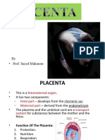 Placenta Development and Functions | PDF | Placenta | Fetus