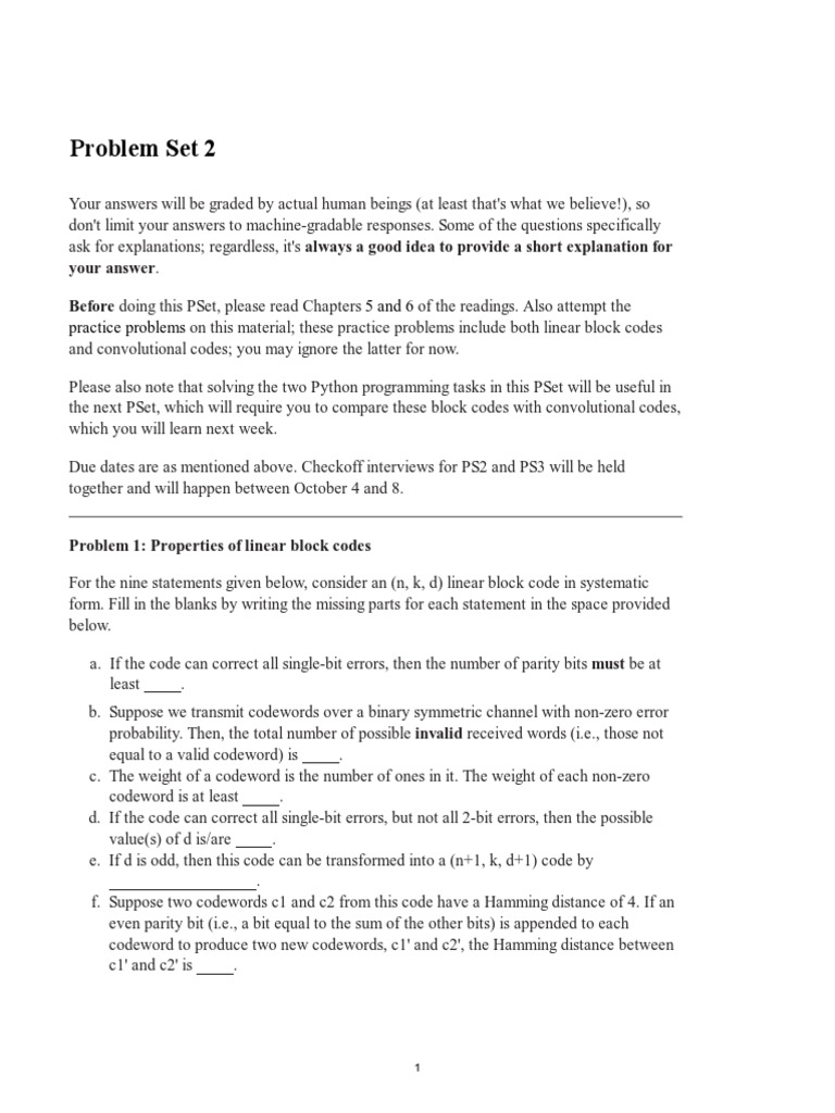Problem Set 2: Your Answer. Before Doing This Pset, Please Read ...