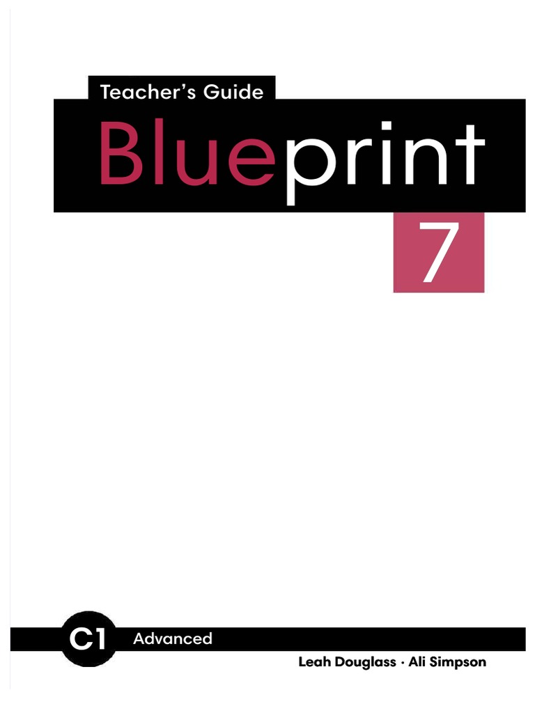 Blueprint 7 Student Book Teachers Guide | PDF | Scribd | Audiobook