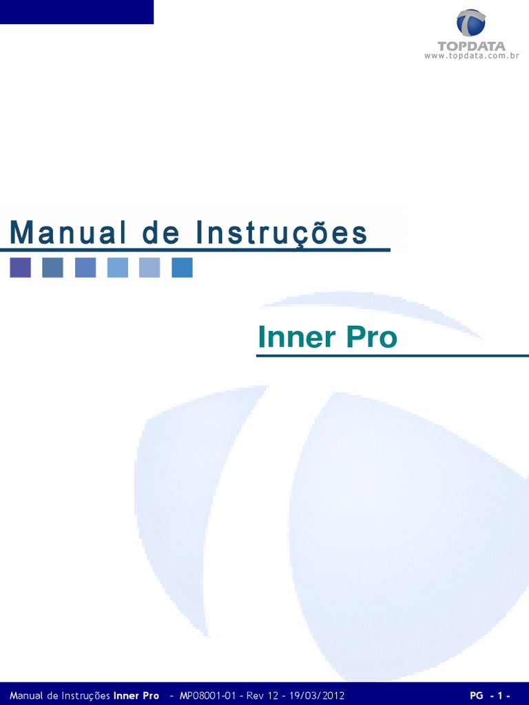 Manual de Instruções Inner Pro MP08001-01 | PDF | Endereço de IP ...