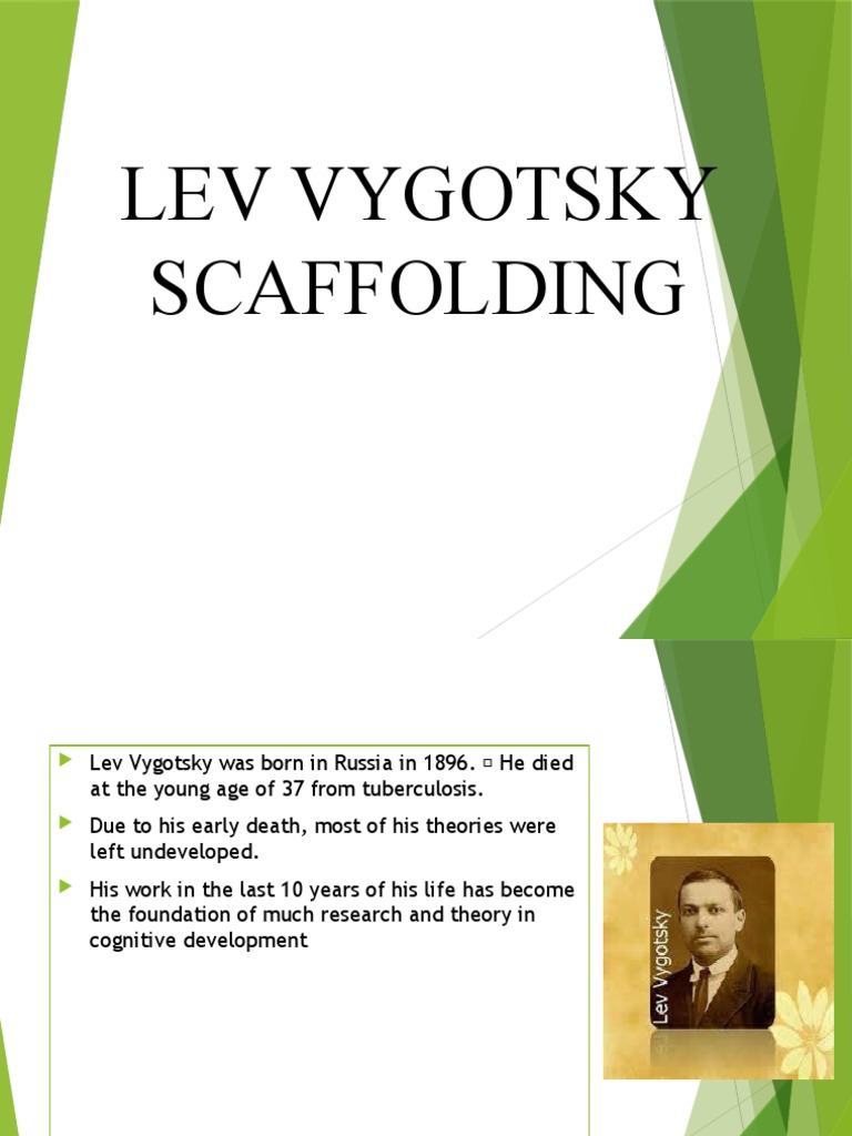 LEV VYGOTSKY SCAFFOLDING r4 | PDF | Educational Psychology | Teaching