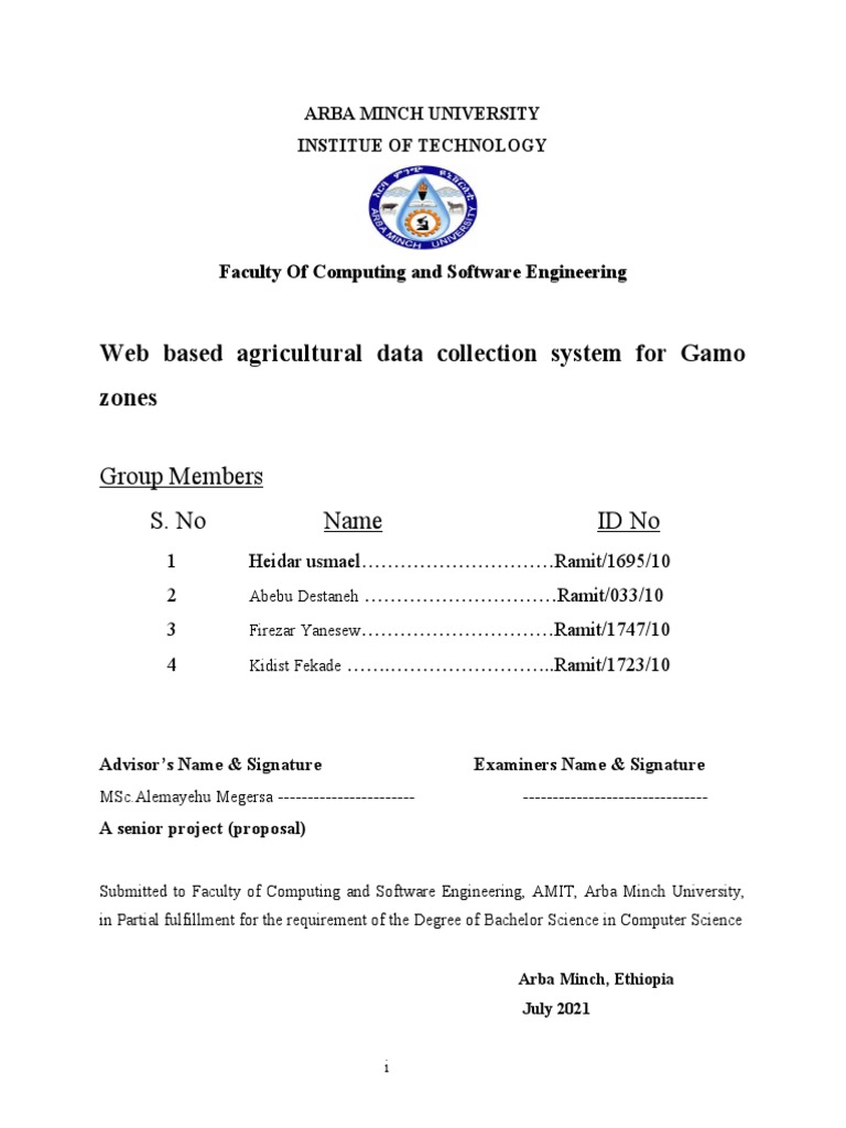 Final Project Proposal | PDF | Feasibility Study | Usability