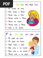Mi Mamá Mi Mamá Me Ama. Amo A Mi Mamá. Memo Mima A Mimí. Mimí Ama A ...