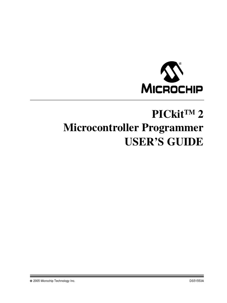 pickit2 datasheet | Microcontroller | Computer Hardware