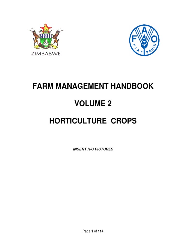 Farm Management Handbook Volume 2: A Comprehensive Guide to Growing ...