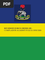 IIMARCH System for Police Operations | PDF | Crime Scene | Justice