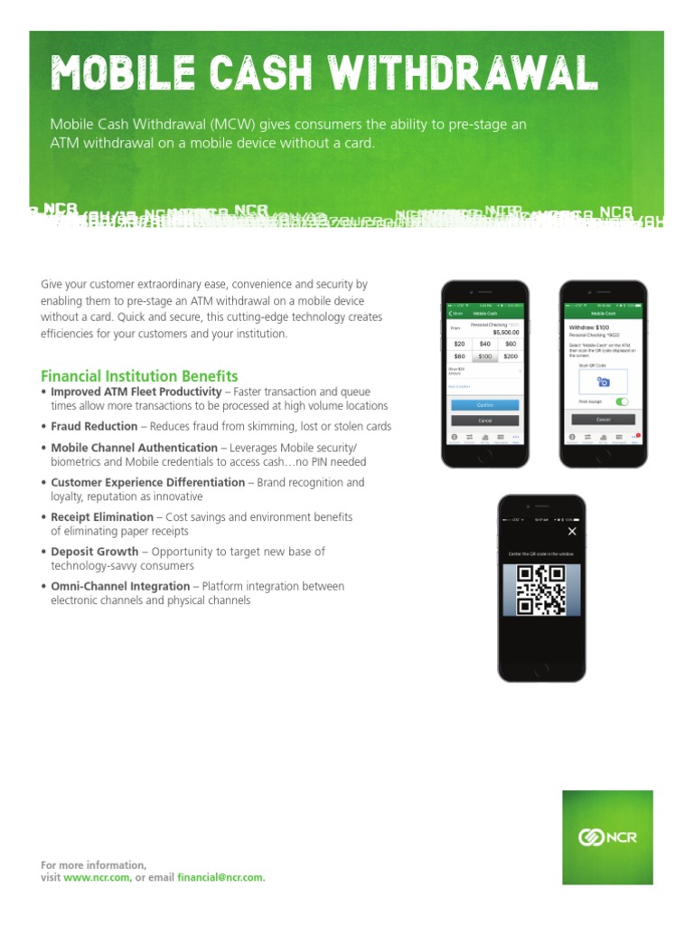 NCR ATM Sheet | PDF | Automated Teller Machine | Personal Identification Number