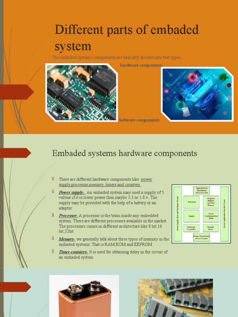 Parts of Embaded System | PDF